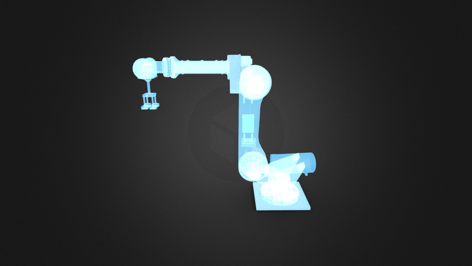 Robotic_arm Digital - Download Free 3D model by UL (@unmanned.lifemail ...