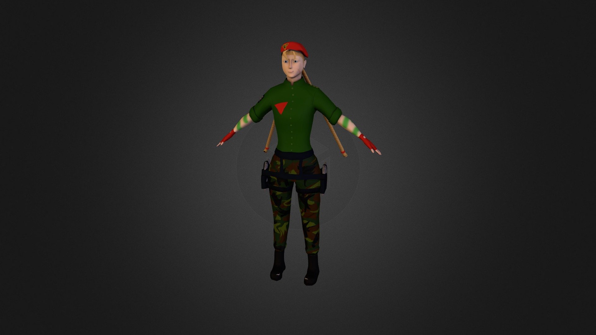 cammy_final - 3D model by mashakosha [542a6be] - Sketchfab
