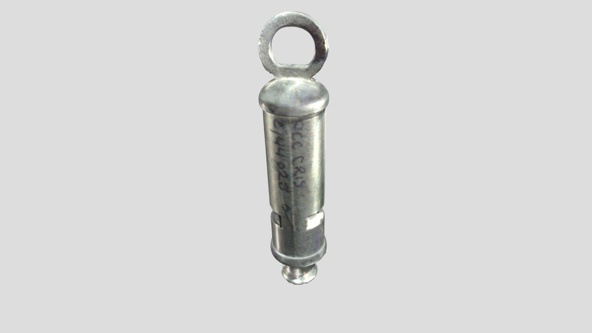 Trench whistle - 3D model by Aberdeen City Libraries ...