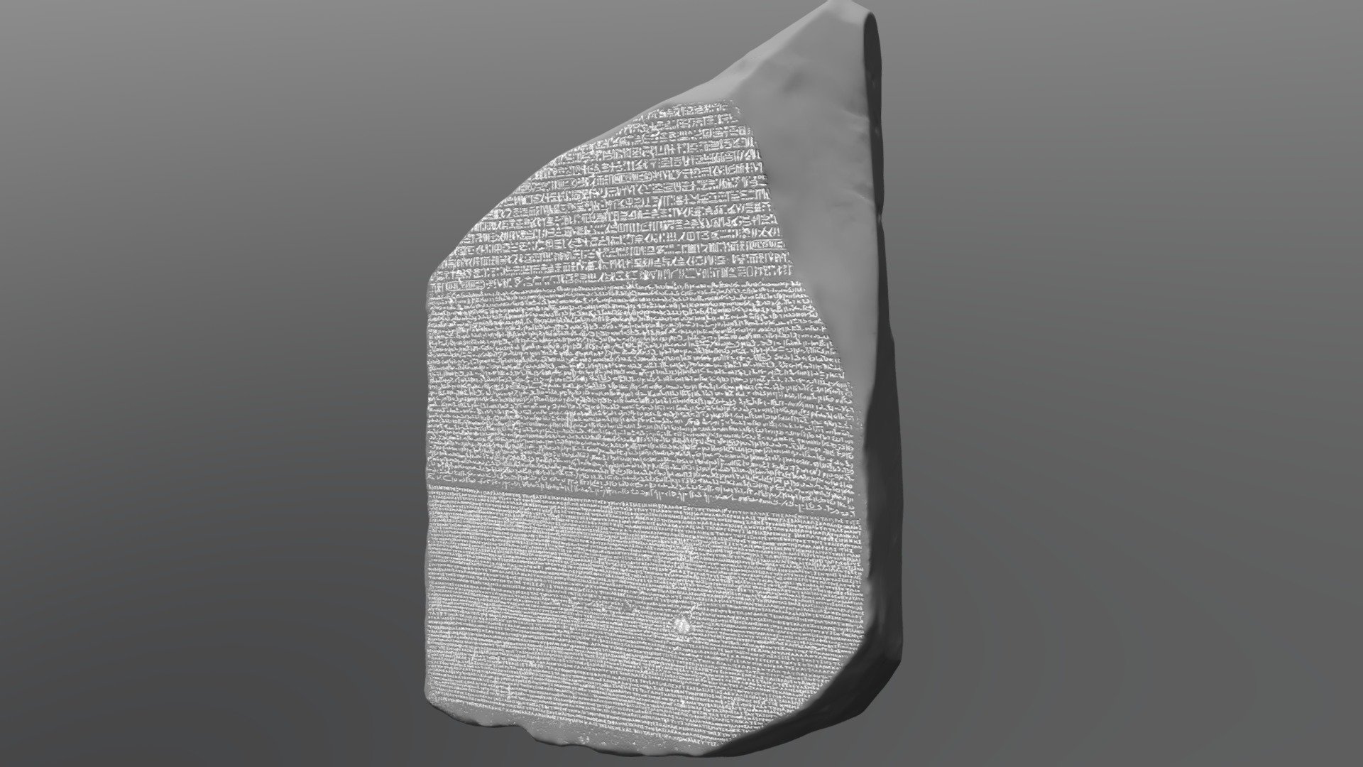 Rosetta - 3D model by Fablab_Venezia [542c8a6] - Sketchfab