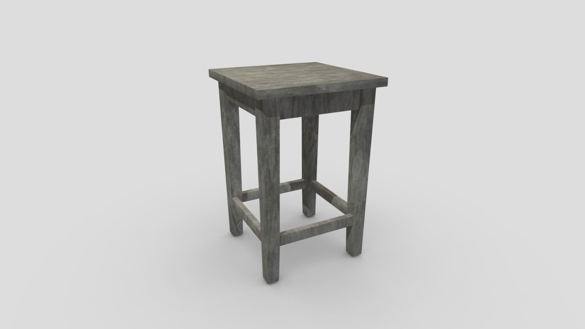 Stool - Download Free 3D model by Sky_Deviant [542c8f4] - Sketchfab