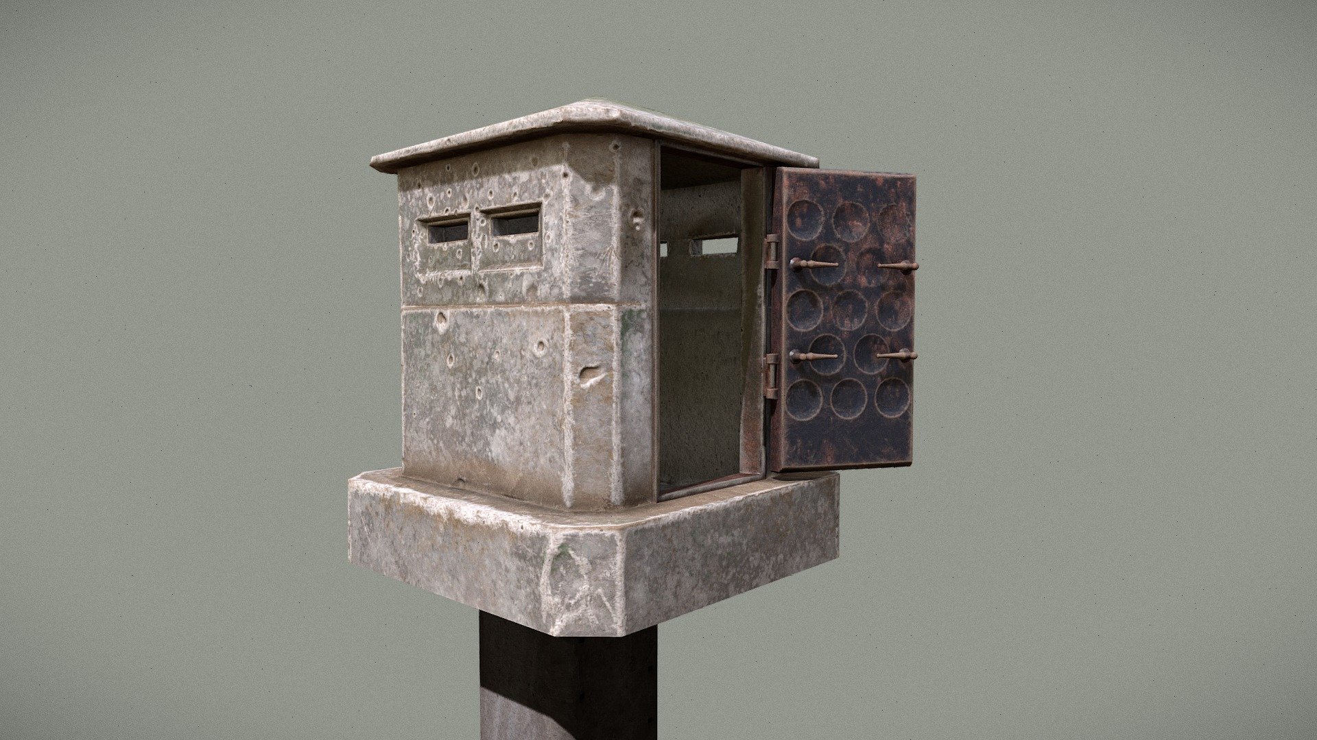 Bunker escape hatch - 3D model by Henning Kehlerrt (@HorstH) [542ca98 ...