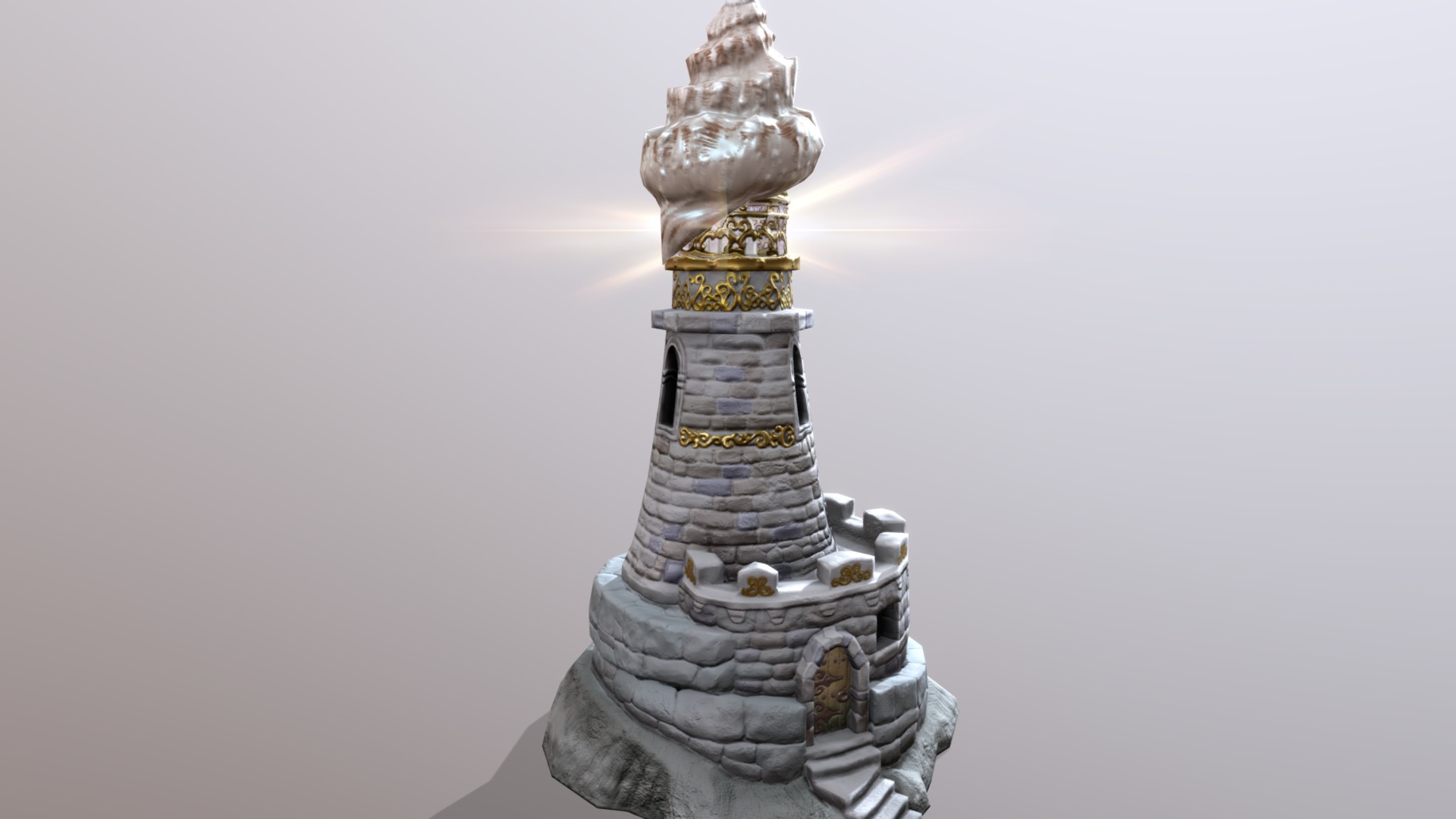 Lighthouse Fantasy - 3D model by Jonathan Casco (@jonny-5) [542d205 ...