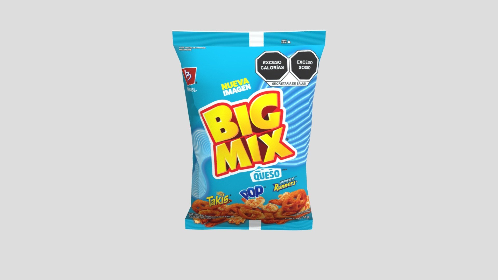 Big Mix Queso 55g 3d Model By Xiumtz [542d99d] Sketchfab
