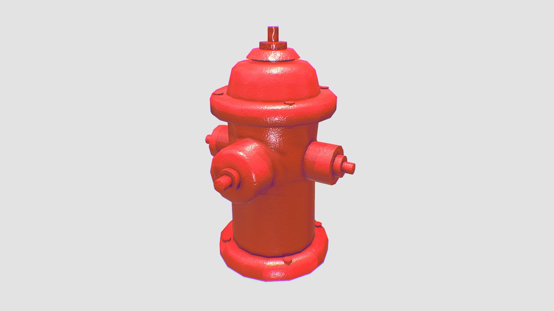 Fire Hydrant - 3D model by ktrinidad [542f07b] - Sketchfab