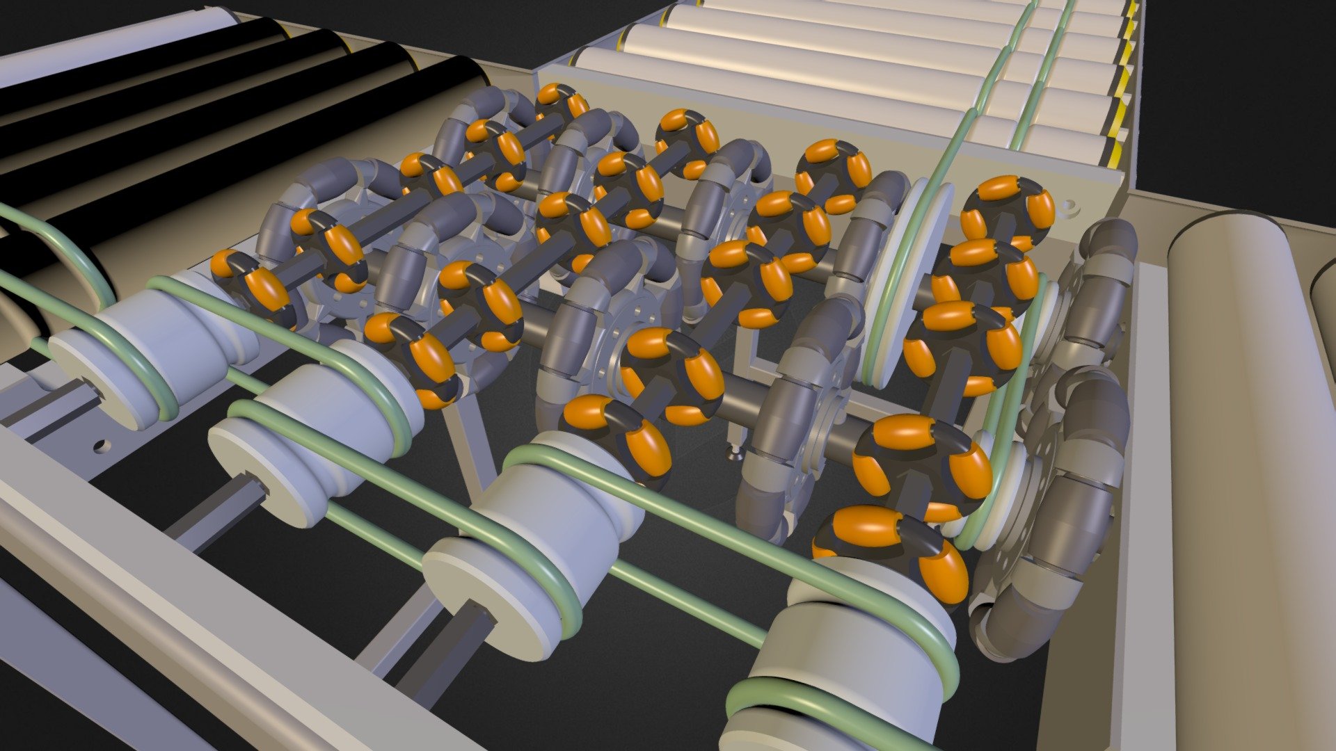 Omniwheel-Roller Transfer - 3D model by Lalo Cardosa (@lalo_cardosa ...
