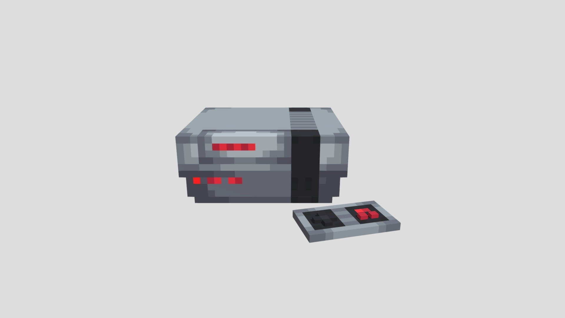 NES - Download Free 3D model by ZappyGru [542fa28] - Sketchfab