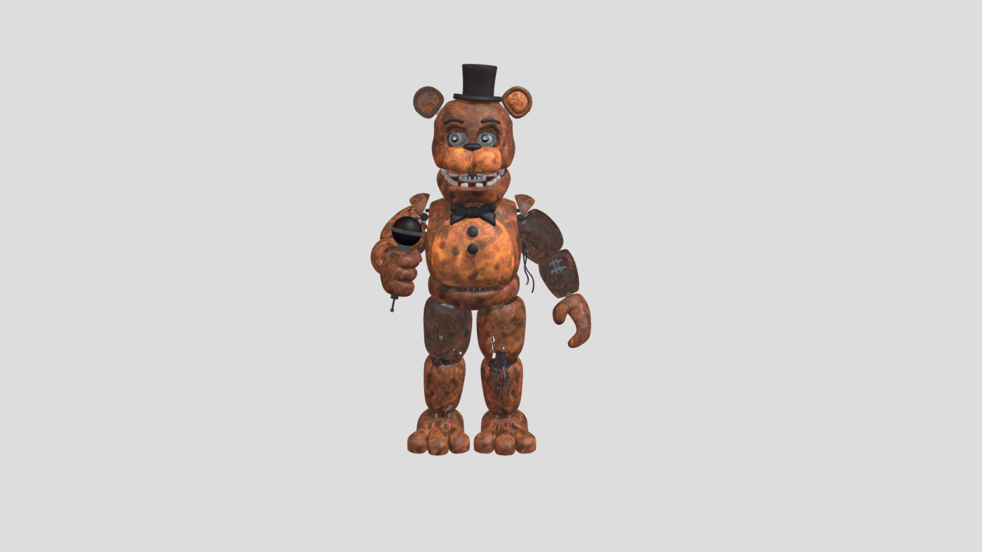 Withered Freddy Fazbear(1) - Download Free 3D model by Talk.Freddy ...