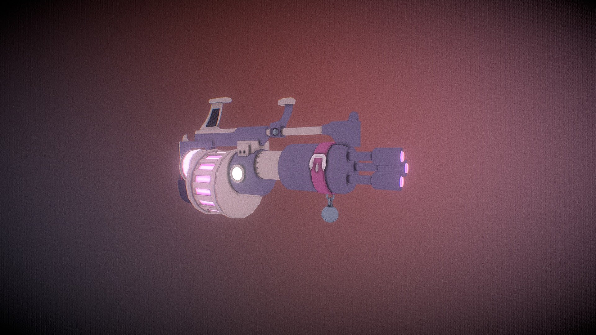 MiniGun Jinx - 3D model by AyatoGod [5432720] - Sketchfab