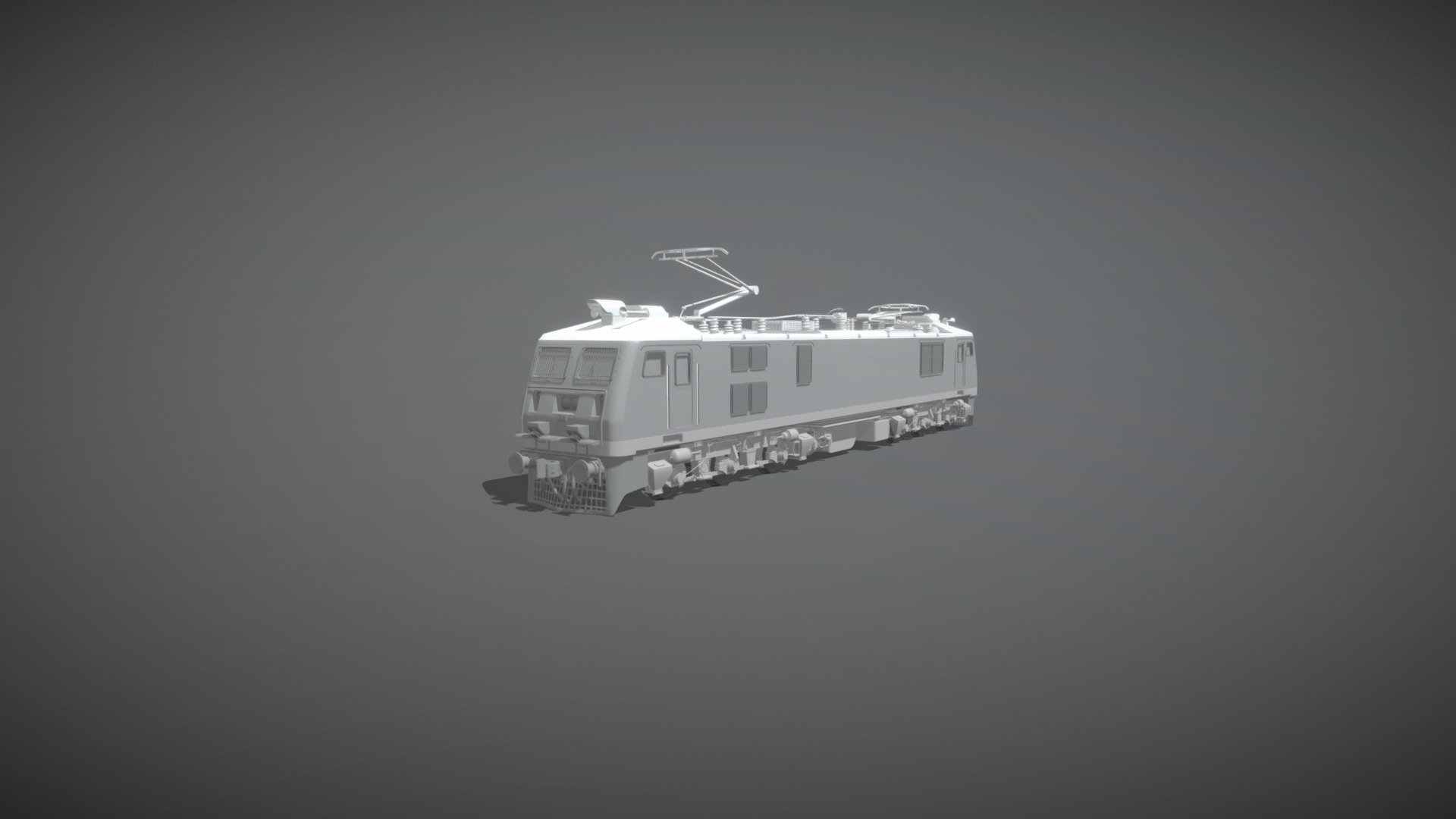 Indian locomotive class WAG-9 - 3D model by SANKET (@rajsanket7 ...