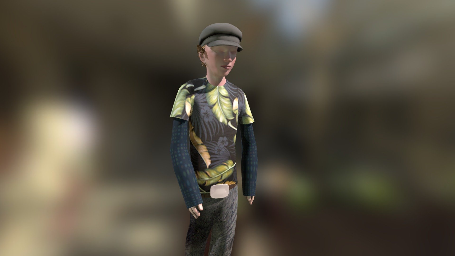 3D Character, Rowan - 3D model by dirkjonker01 [5432cad] - Sketchfab