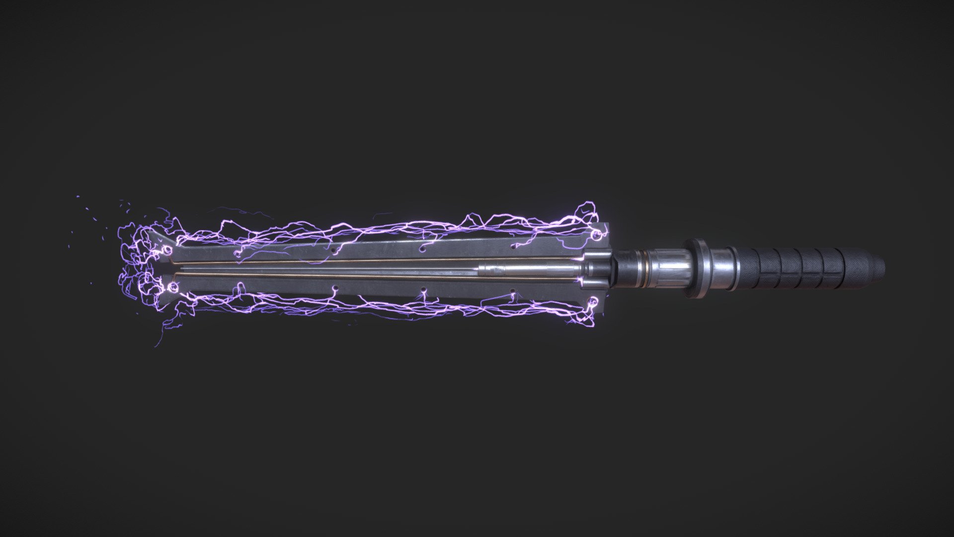 Electro Dagger - 3D model by krytos [5433201] - Sketchfab