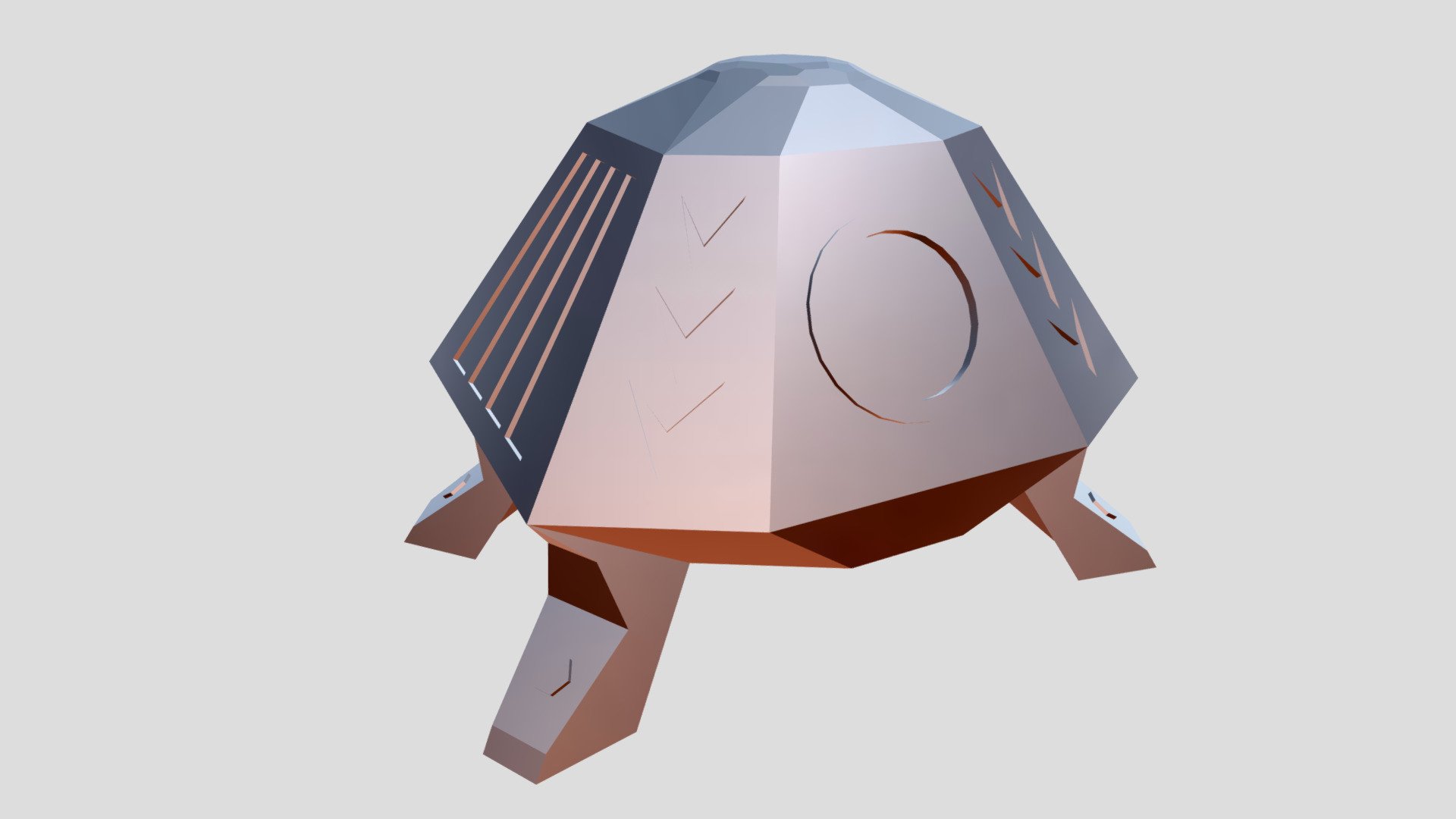 low poly simple moon lander - Download Free 3D model by Trockk ...