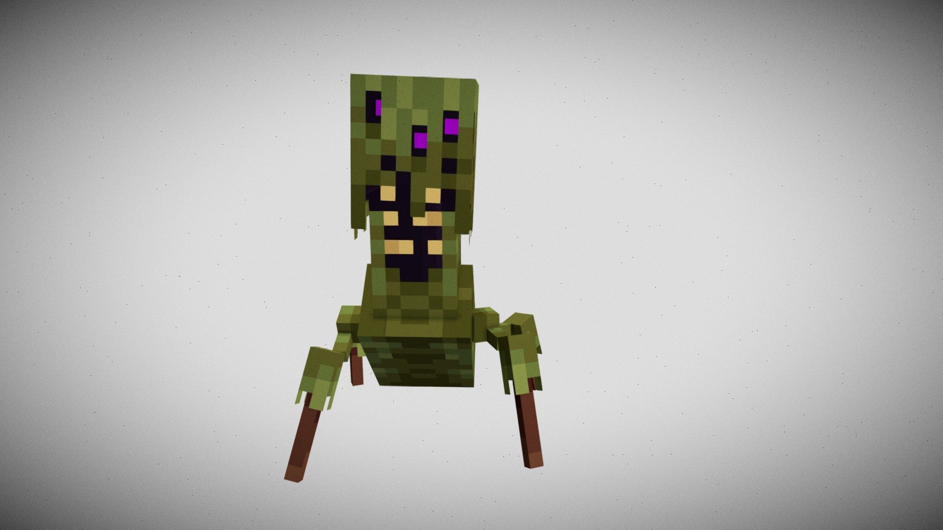 Creeper Redesign - 3D model by Ez3z [5433537] - Sketchfab