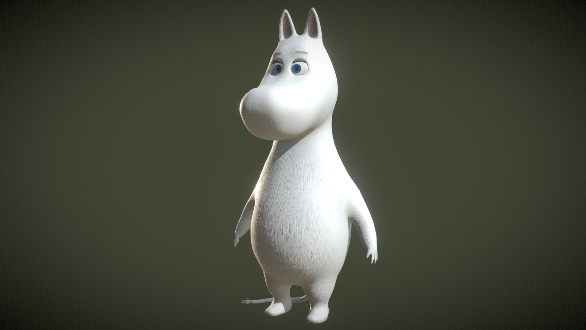 Moomin - Buy Royalty Free 3D model by Viktor Smith (@hattiffnat ...