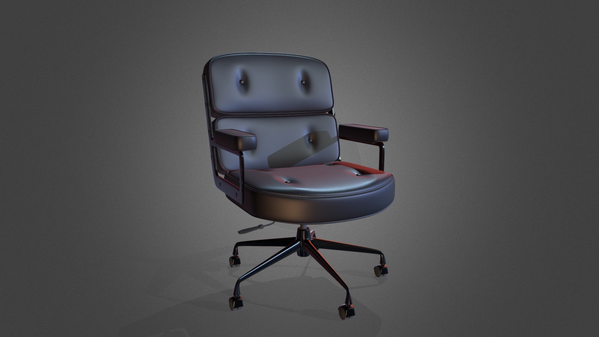 presidential chair - 3D model by klebercosta [543430b] - Sketchfab