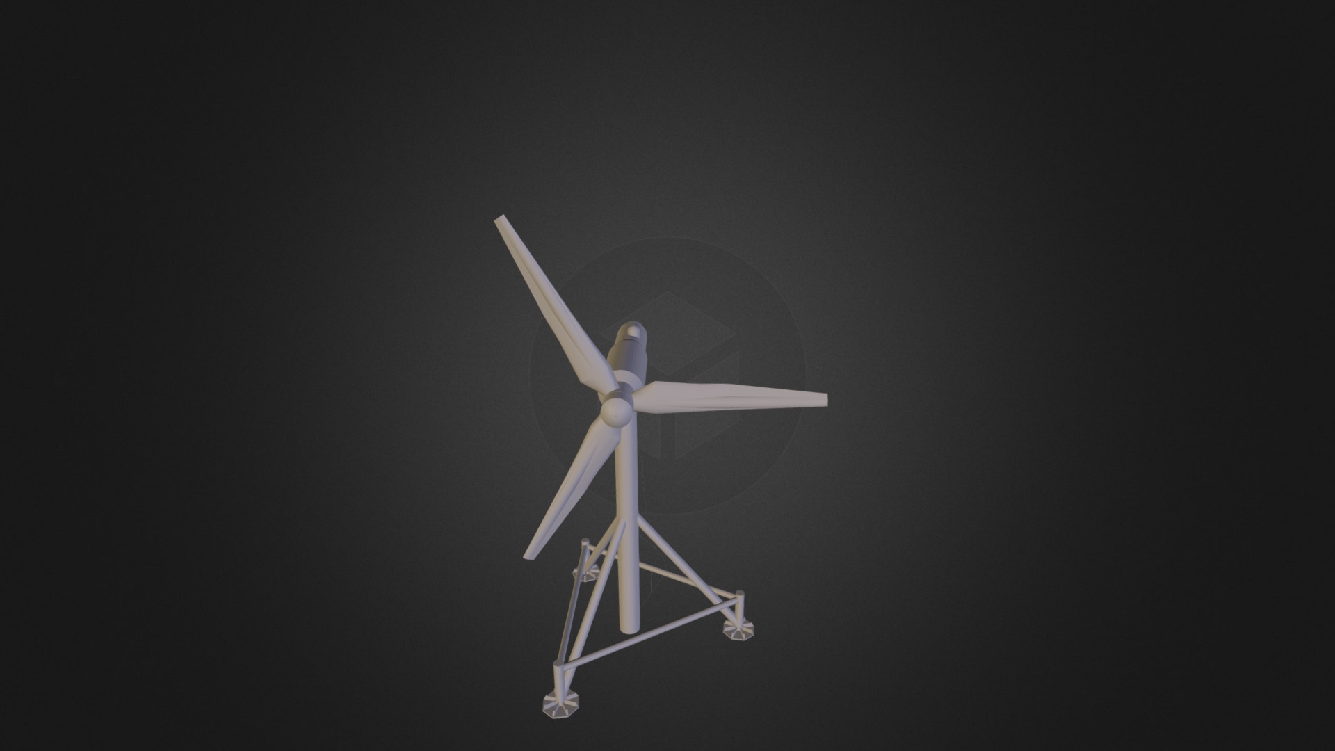 Tidal Turbine Complete - 3D model by marcs.j [54348f3] - Sketchfab