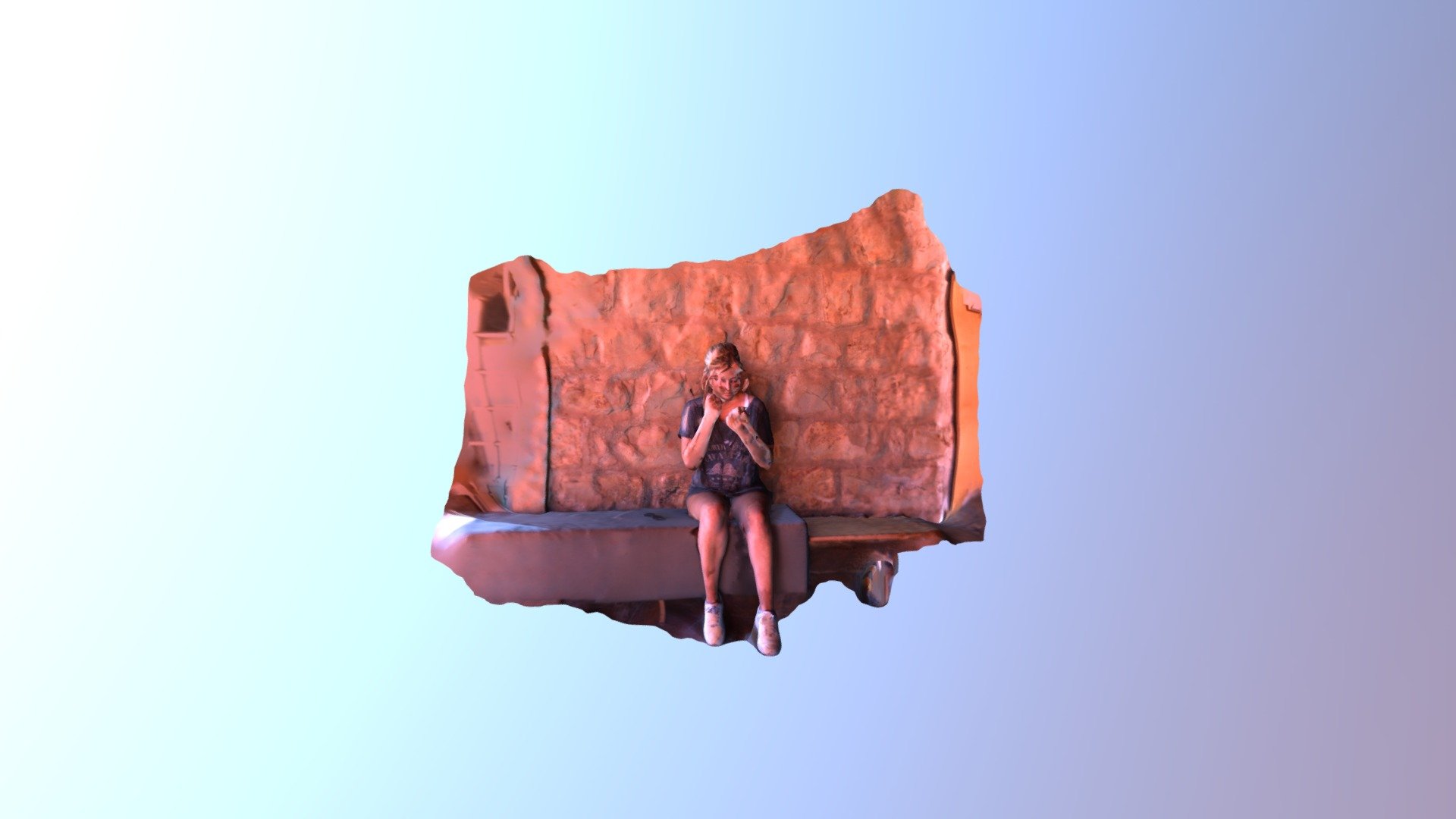 Nina in Jerusalem - 3D model by gas_drawls [54354a6] - Sketchfab