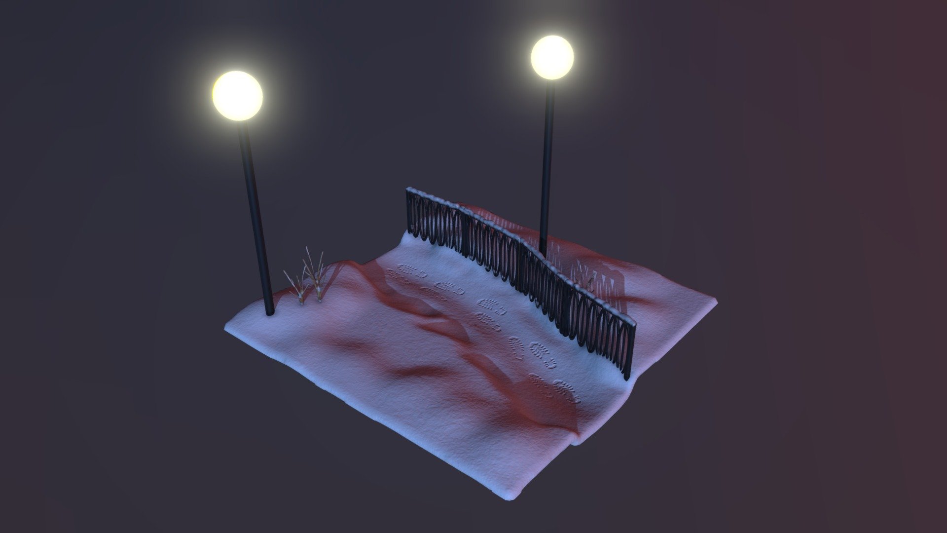 Snow Road - Download Free 3D model by WeSVa (@WSVideoCarta) [5438a97 ...