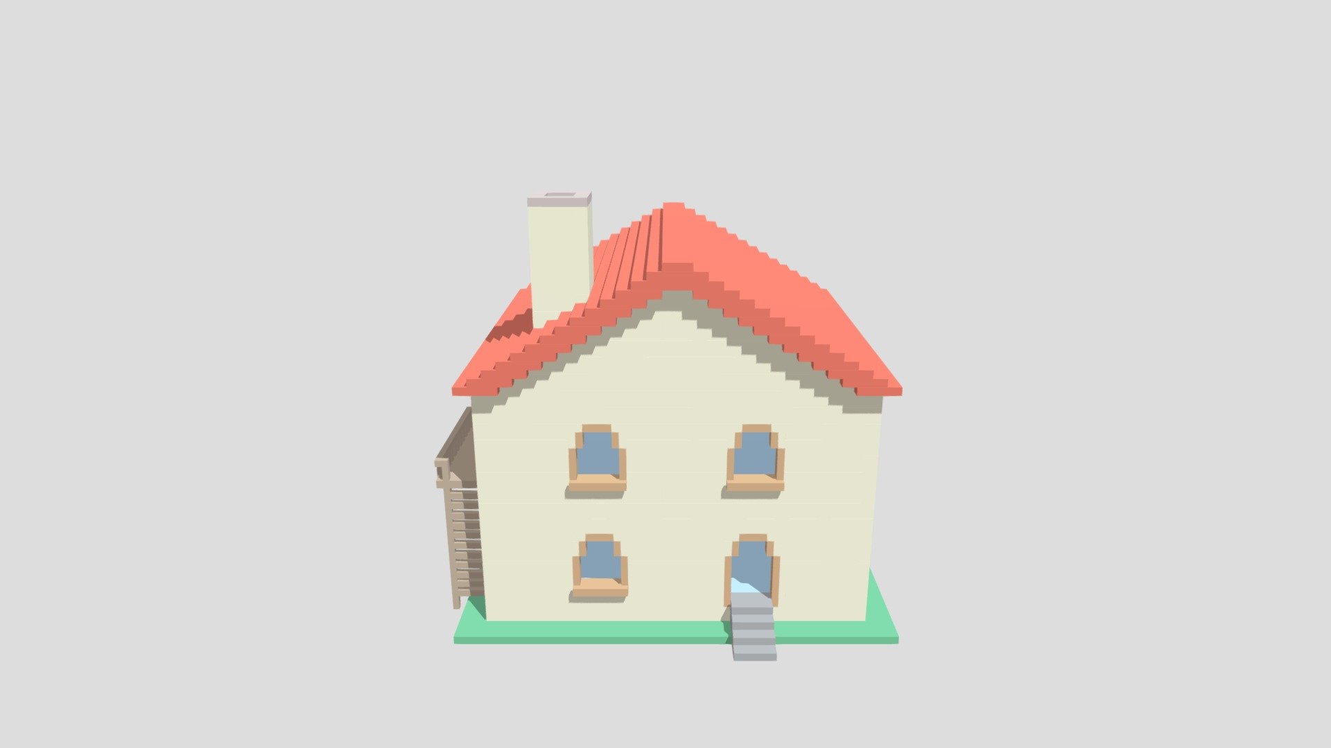 Happy Home(2nd Floor) - Roblox - Download Free 3D model by ...