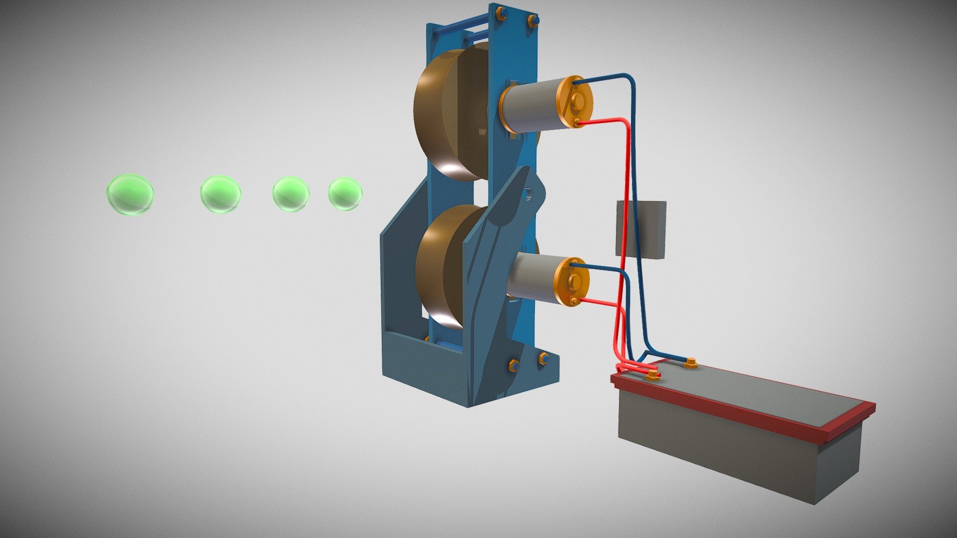Tennis Ball machine - Download Free 3D model by innovafusion [543957b ...