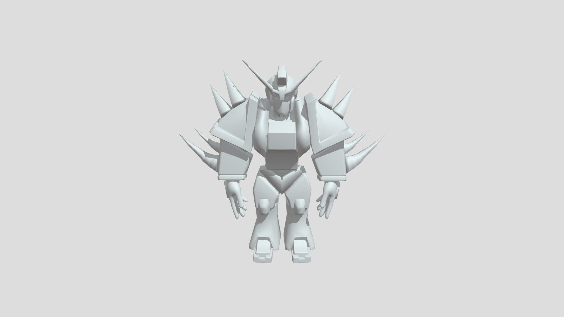 School Project mini gundam - 3D model by arielamengualee [543d247 ...