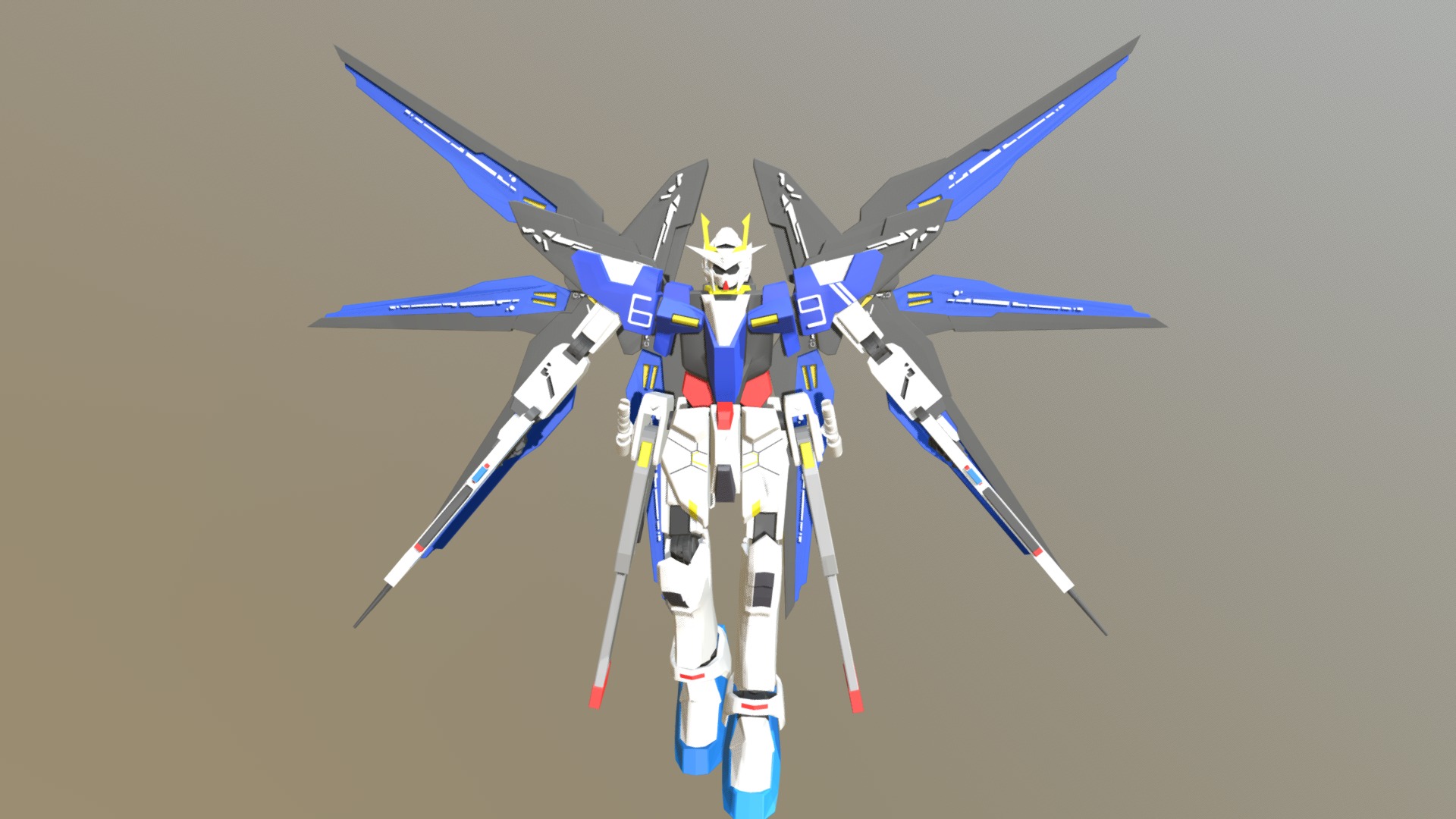 Gundam - 3D model by RyuuLuke [543f340] - Sketchfab