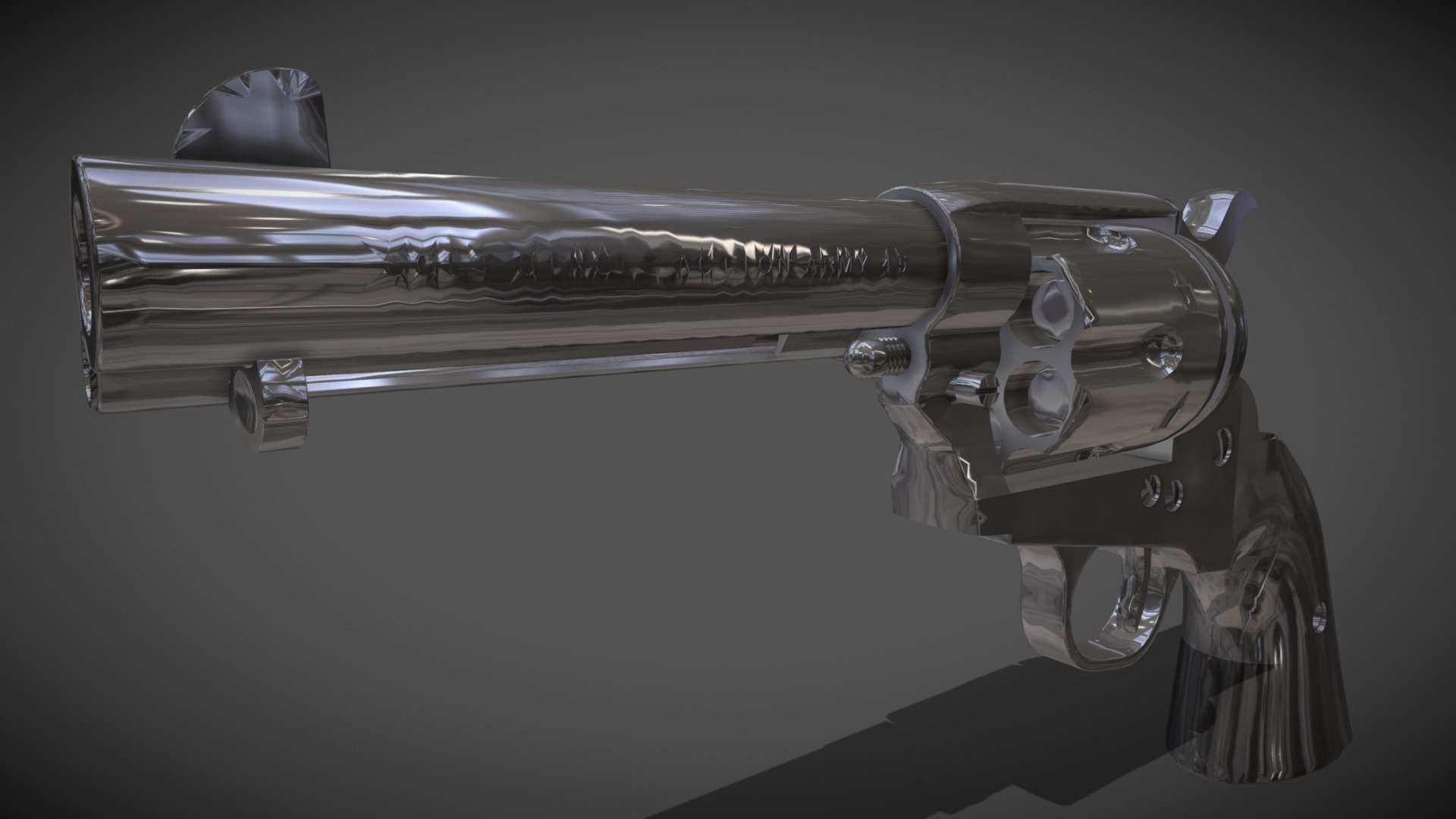 COLT SAA - 3D model by YONAKEN [543fcf5] - Sketchfab