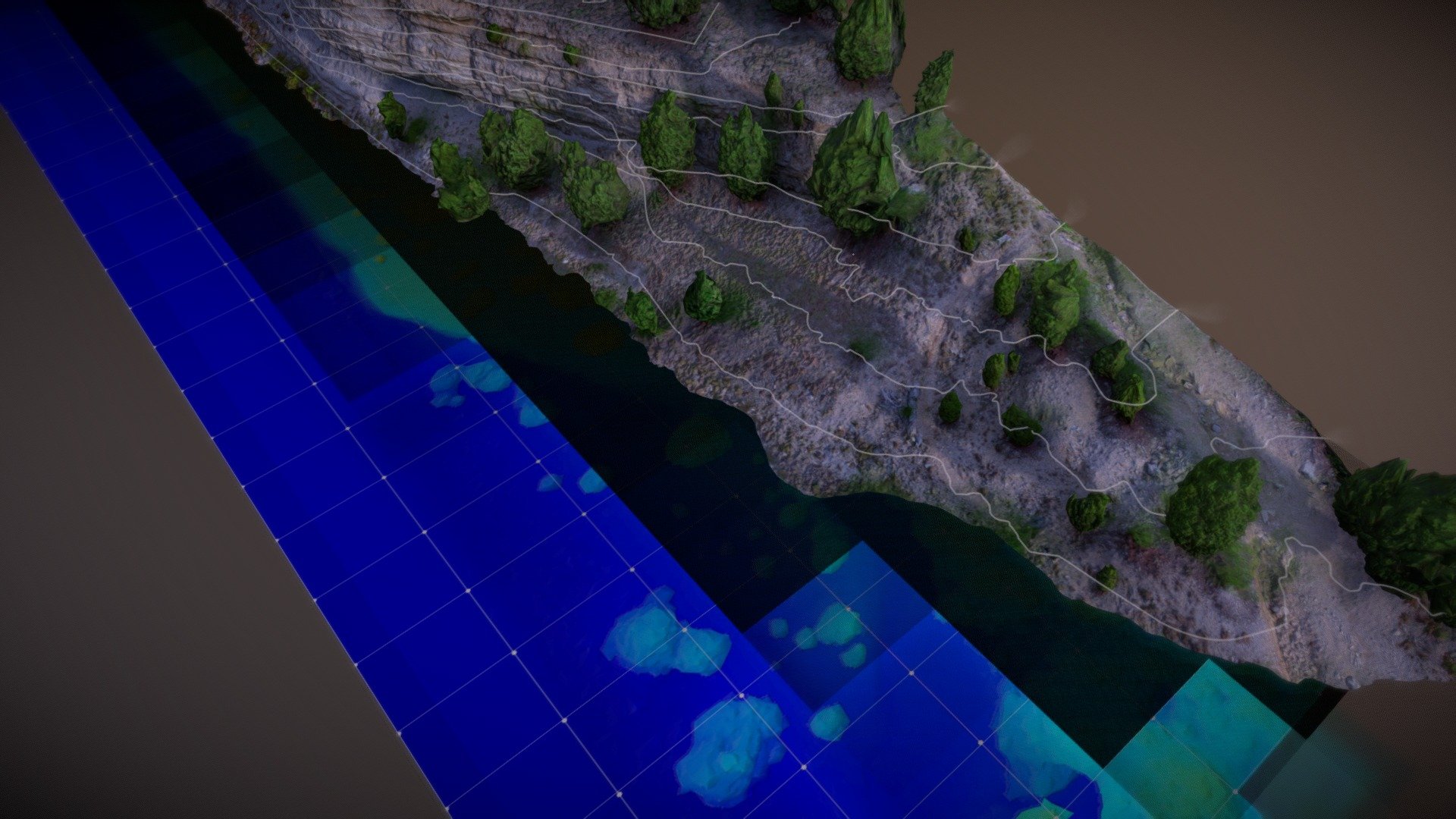 GIS Hillside - 3D model by KWARE DESIGN (@kwaredesign) [544023d ...