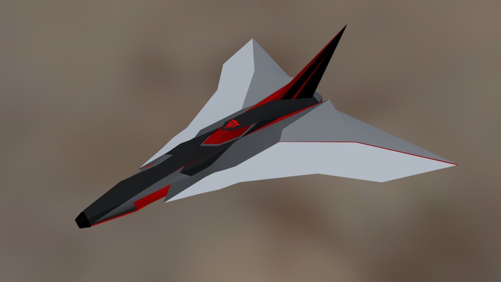 Low Poly Spaceship Game Asset - 3D model by Hugo (@hugoamcgoncalves ...
