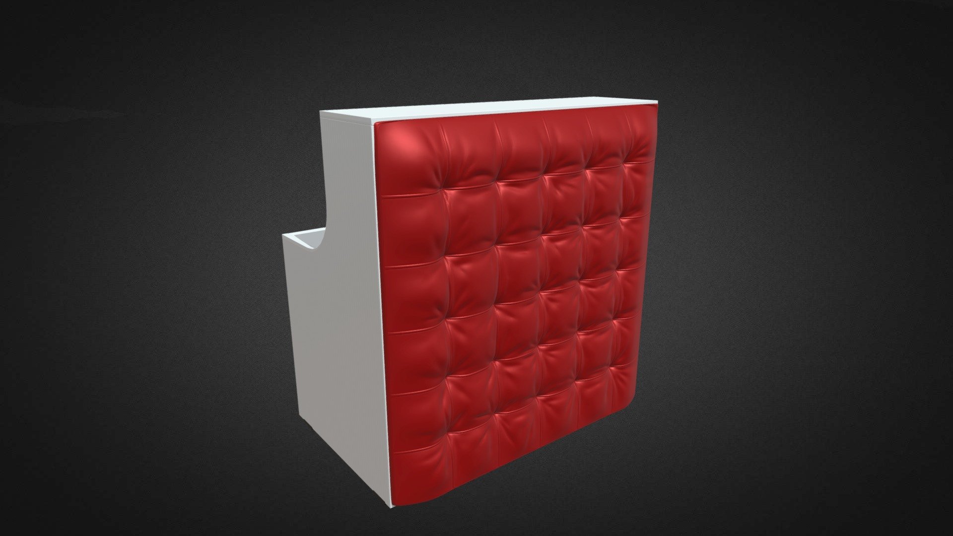 Padded Reception Desk Hire - 3D model by conceptfurniture [544150f ...