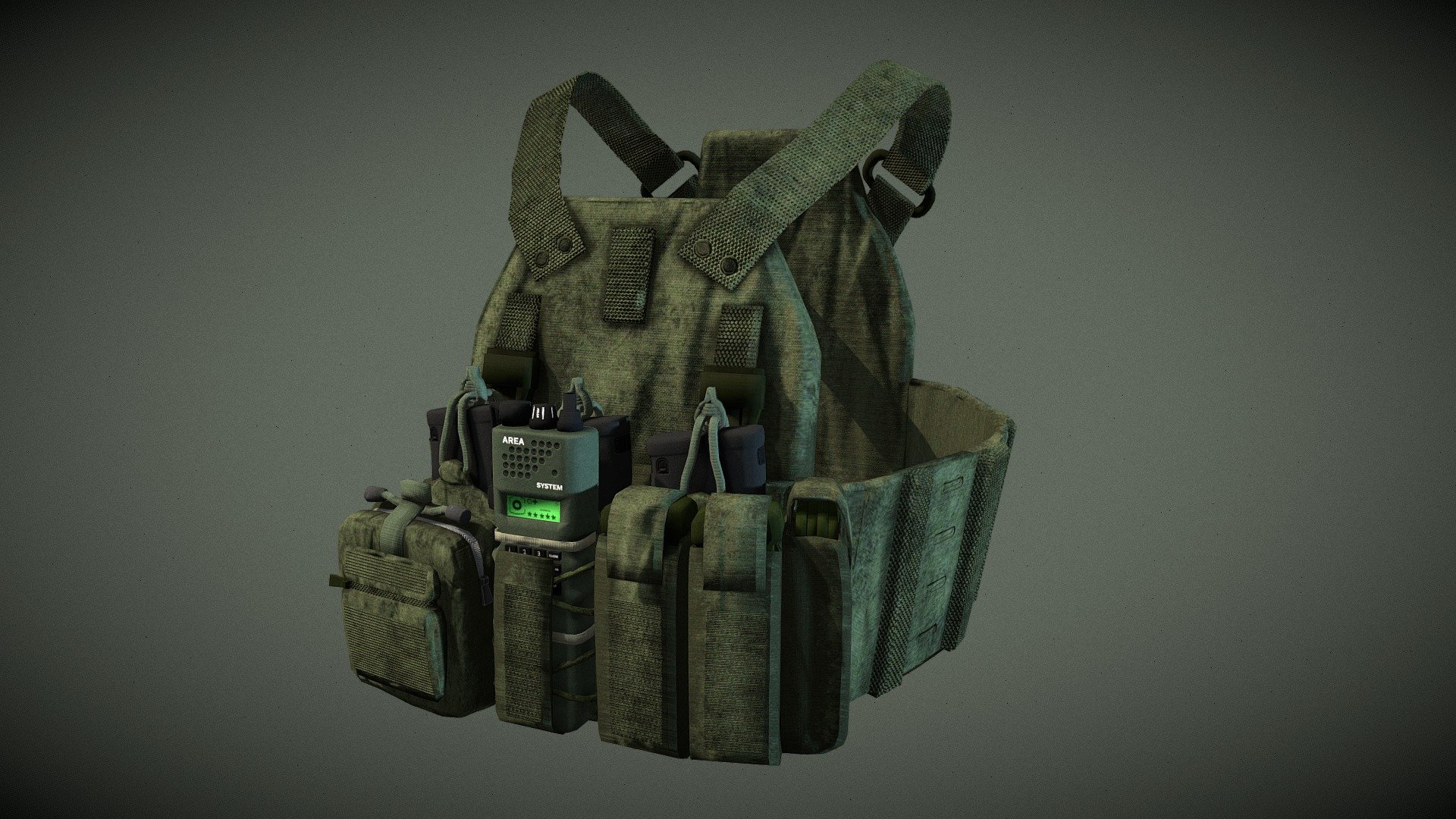 LVC Vest Military Body Armor - Buy Royalty Free 3D model by Outworld ...