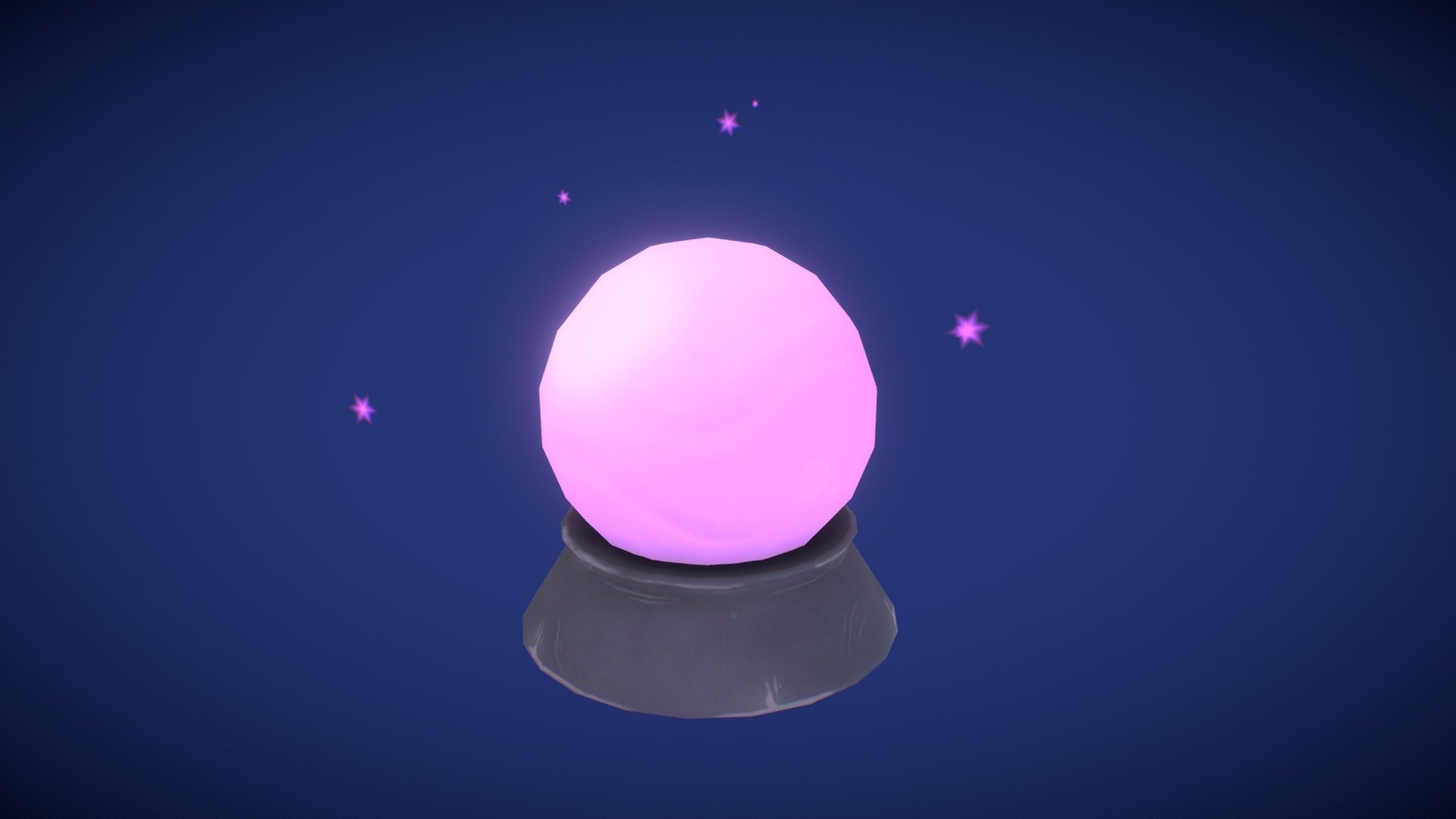 Magic Crystal Ball - 3D model by croissantbakery (@chococroissant1013 ...