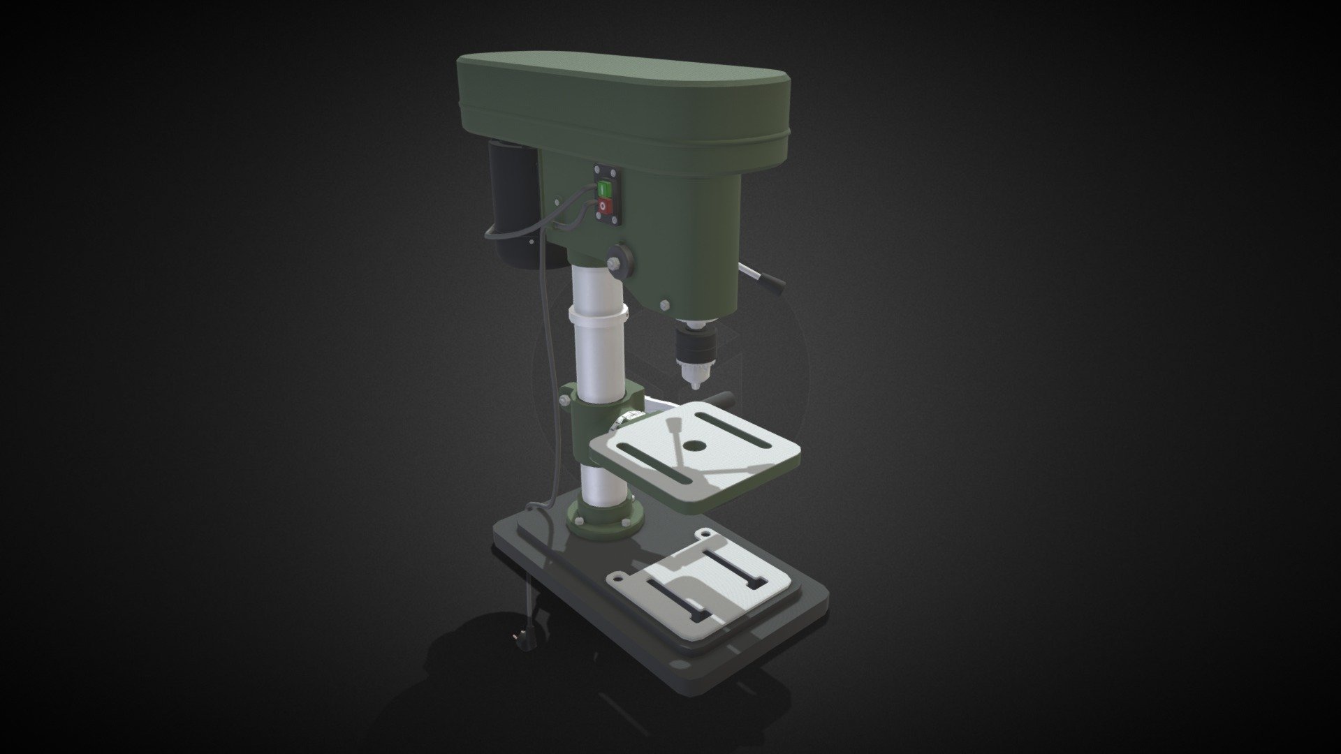 Drilling_machine - 3D model by Valerii (@gorbacheff.valera) [5443bdb ...