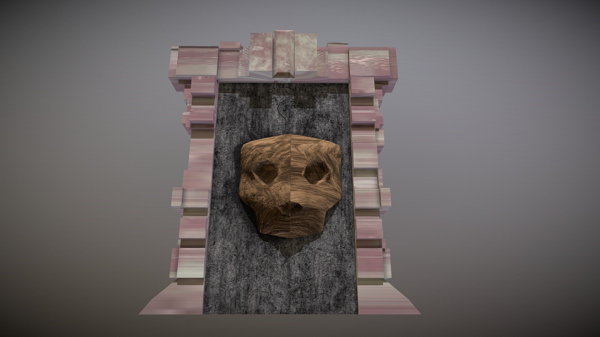 Haunting Door With Animation - Download Free 3D model by LeeMoorhead ...