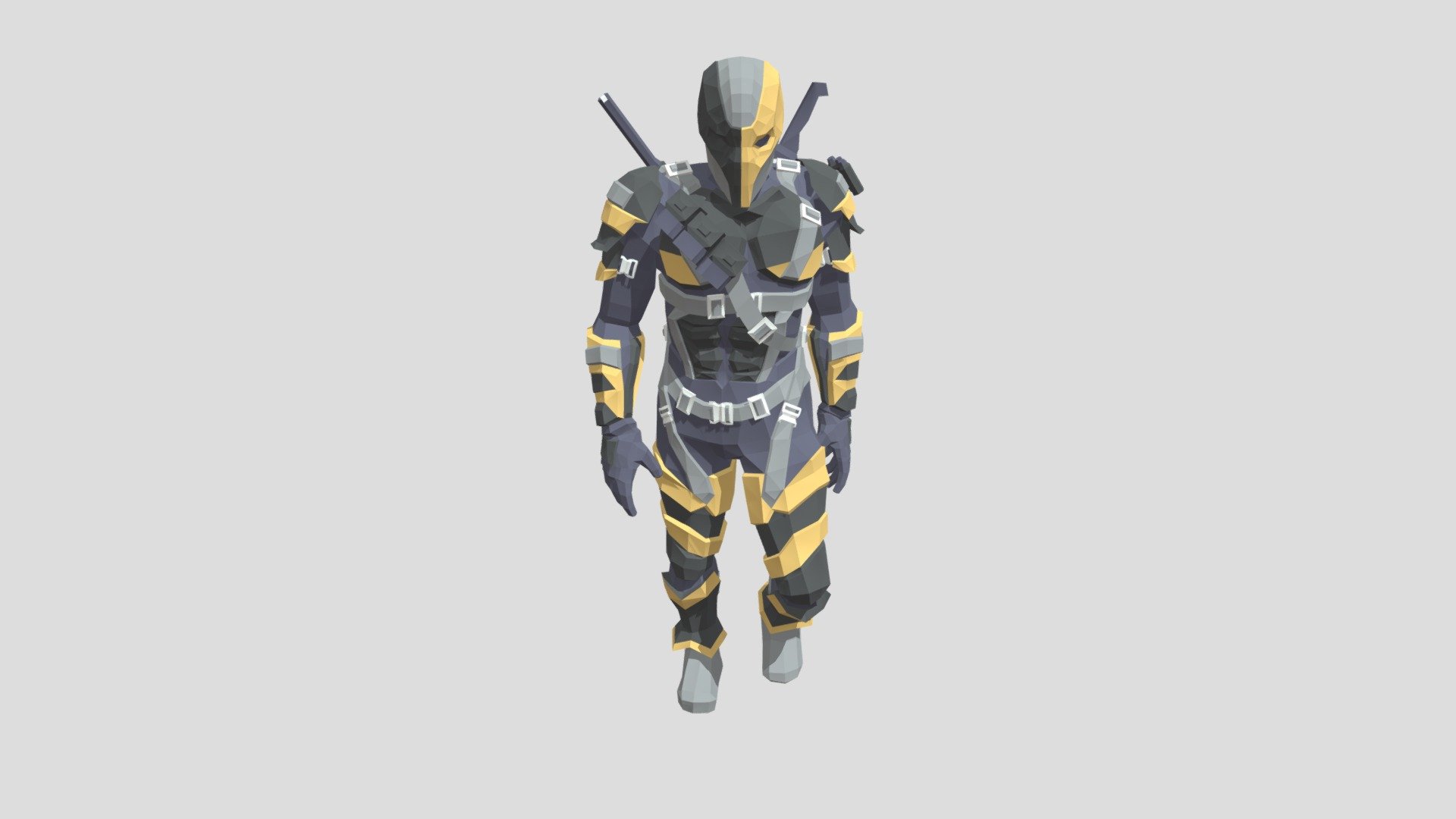 DEATH STROKE - 3D model by turtlebob (@williri1121) [5448984] - Sketchfab