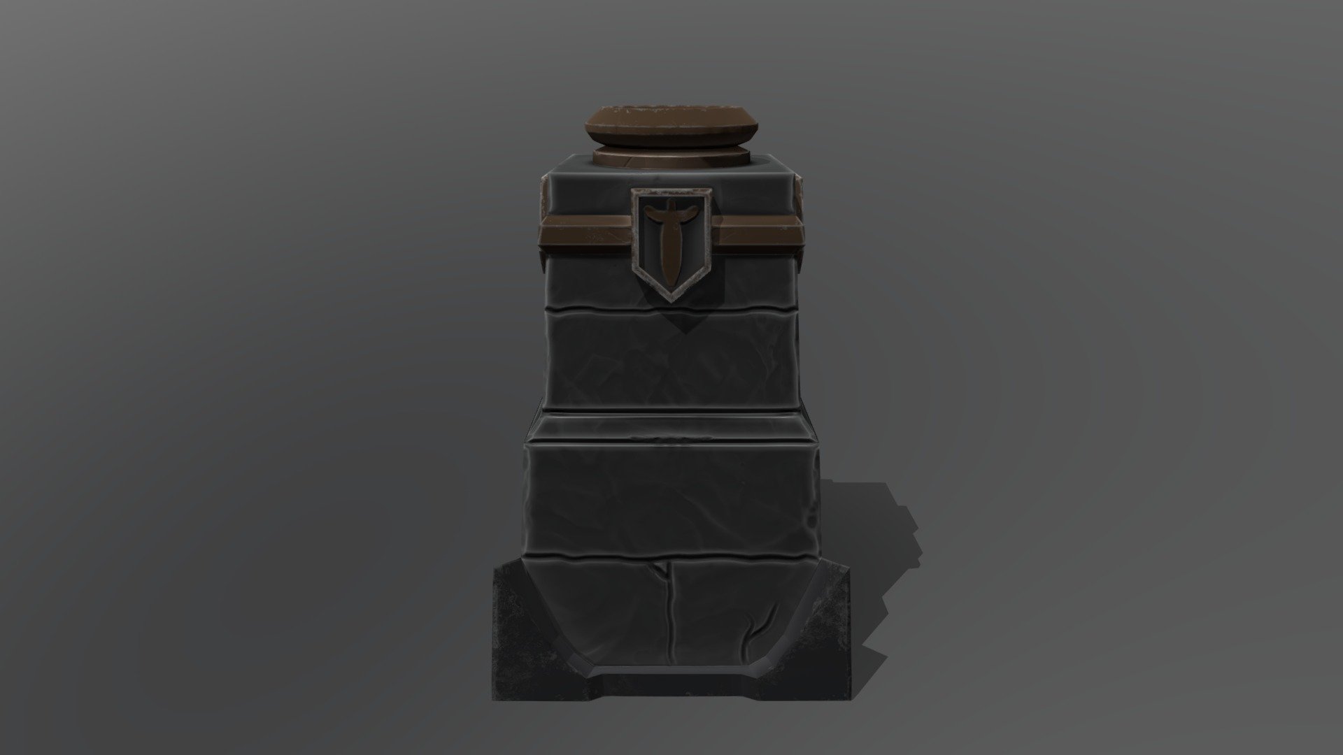 Stylised Brazier// Modular Kit - 3D model by George (@FwGeorgeB ...
