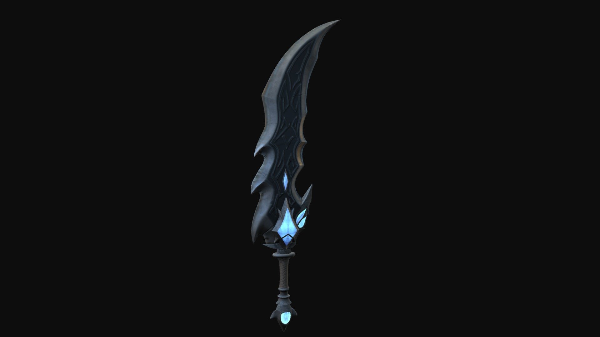 Stylized PBR Fantasy Sword - 3D model by lofiberry [544a18f] - Sketchfab