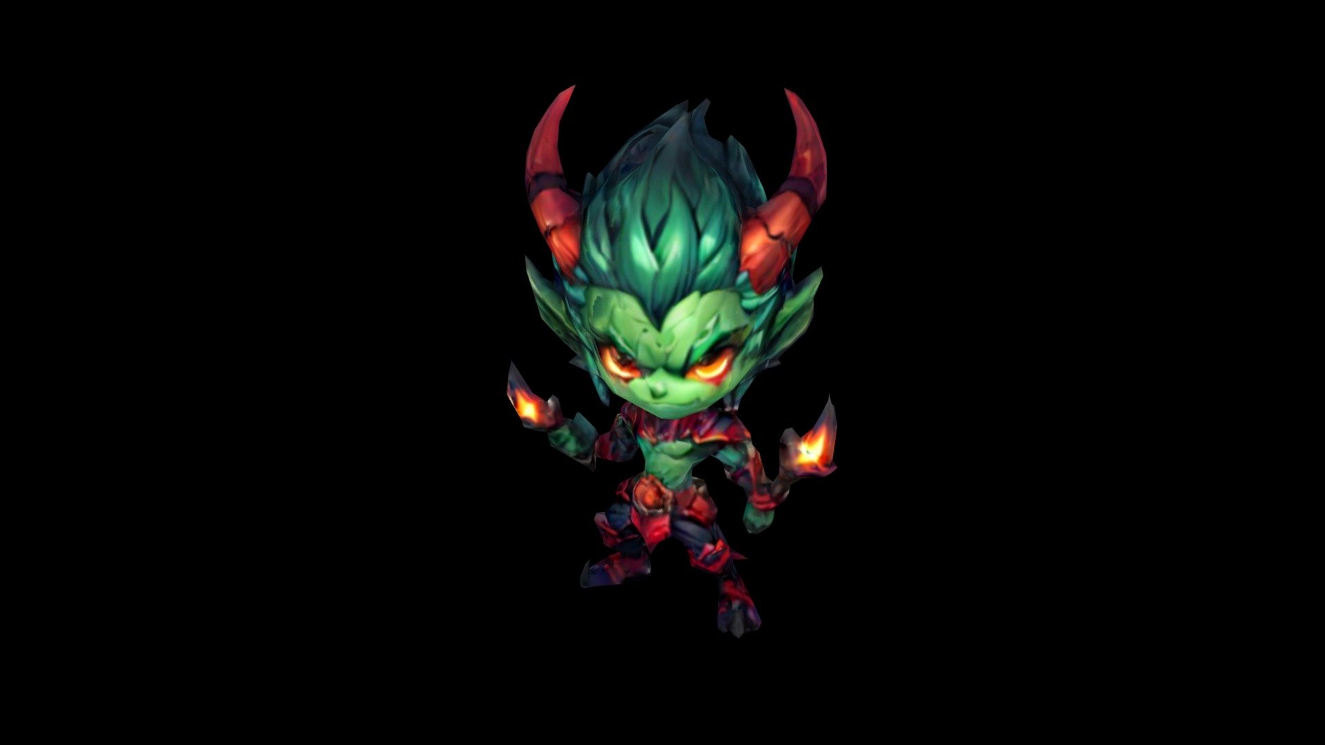 "Fierce Demonic Sprite Stands Ready for Battle." - Download Free 3D model by klrxyz [544a3b1 ...