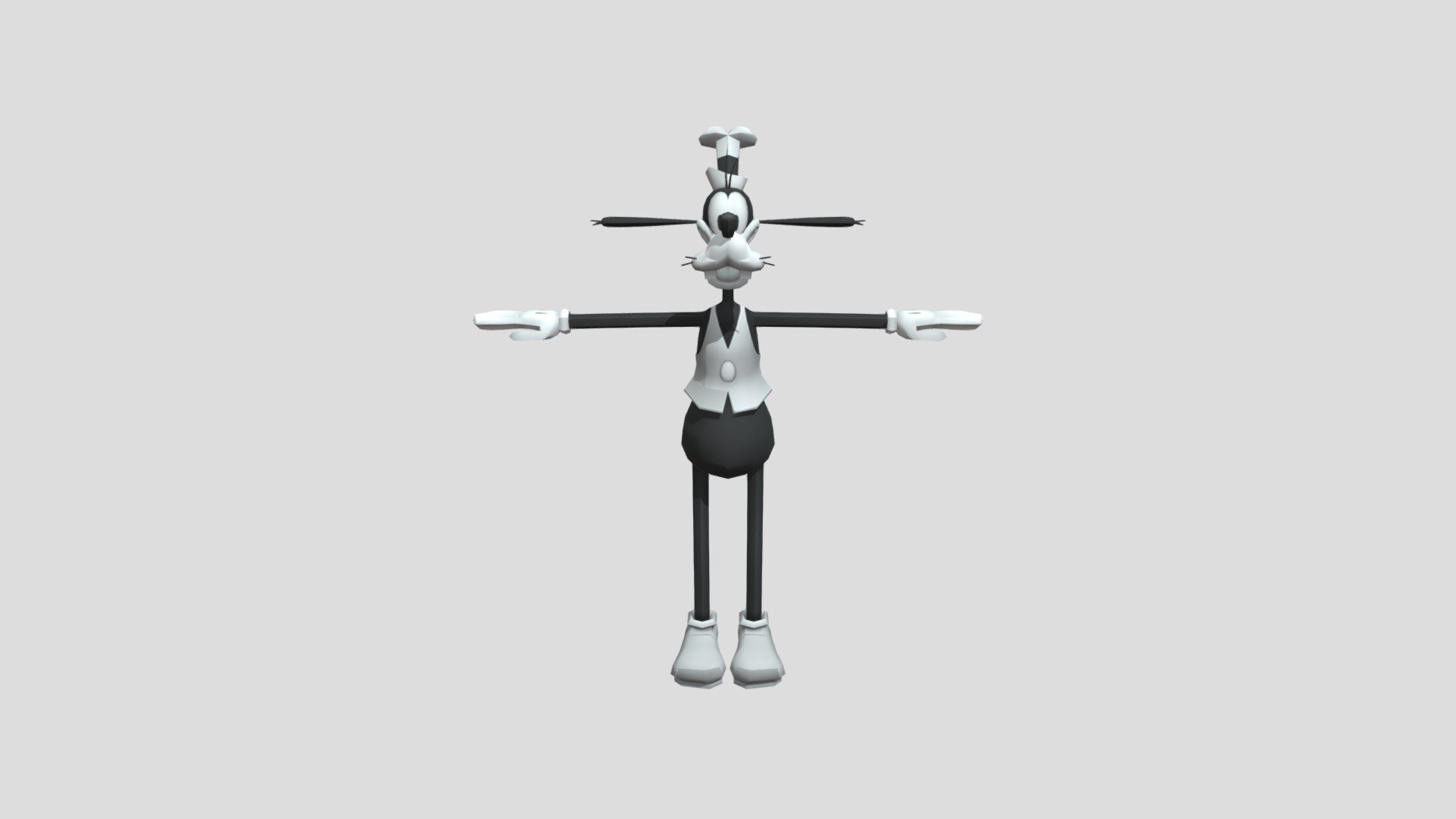 goofy - Download Free 3D model by dgoodwin849 [544a8e3] - Sketchfab