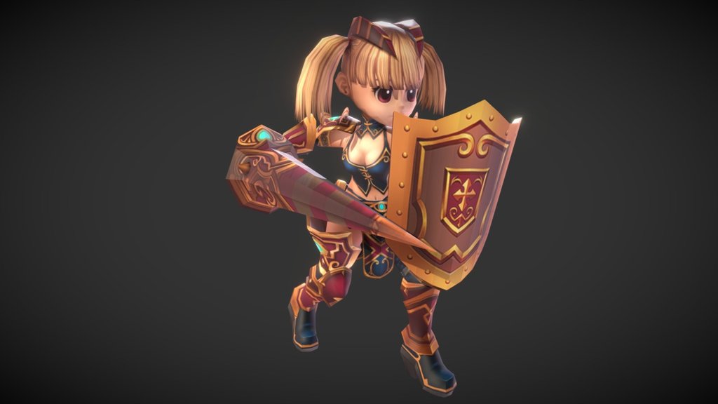Little Soldier - 3D model by JyuN_0128 [544ad65] - Sketchfab