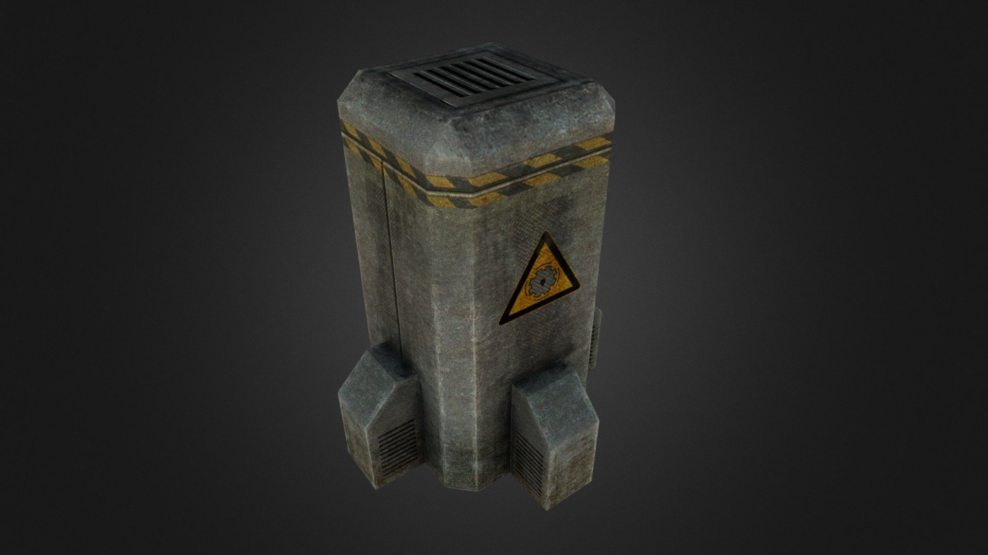 Concrete thing - Download Free 3D model by lowpolybrain [544b18c ...