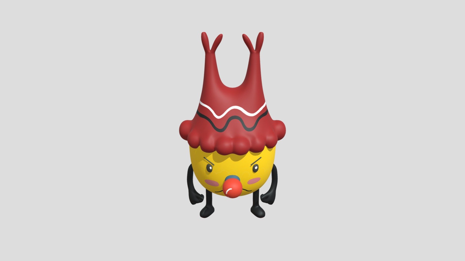 Denker - Download Free 3D model by milksponge [544dc6f] - Sketchfab