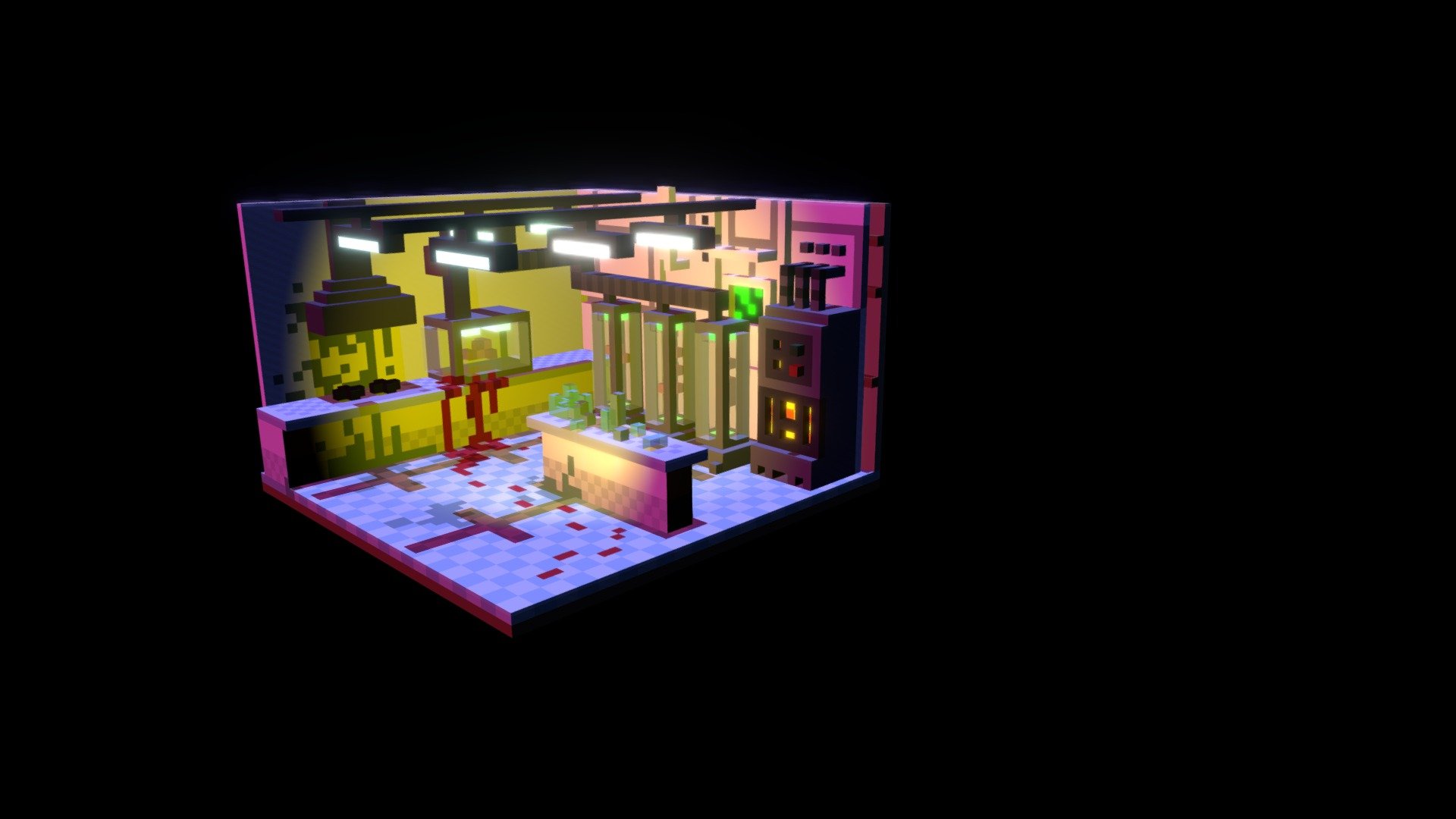 LABORATORY - 3D model by viccxyz [544dcc0] - Sketchfab