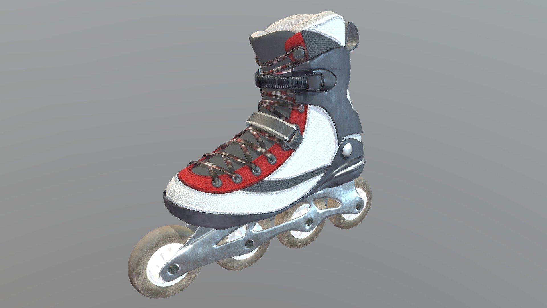 Old roller skates - Download Free 3D model by Chenchanchong [544e9c0 ...