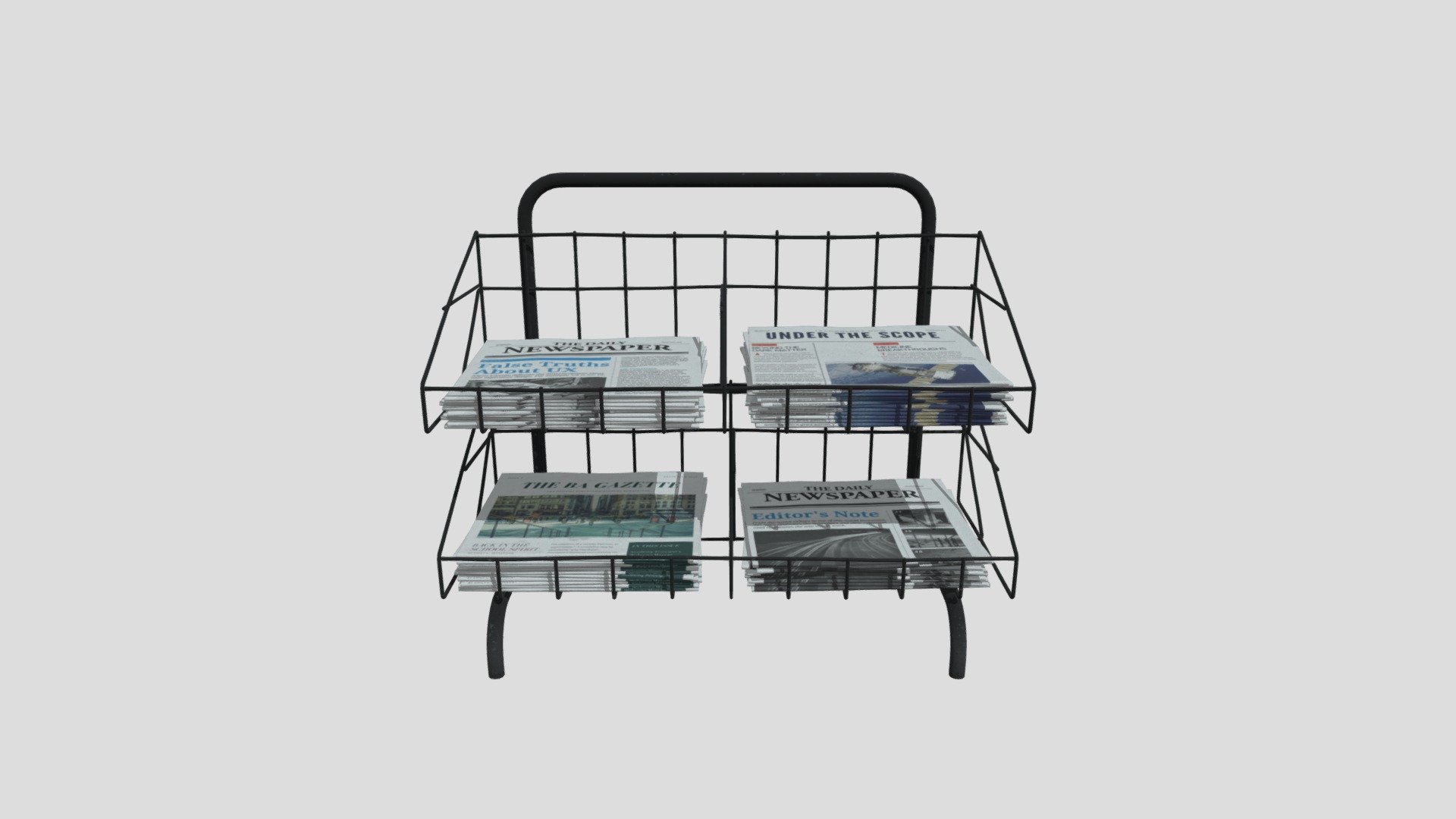 newspaper stand 28 AM24 - Buy Royalty Free 3D model by Evermotion ...