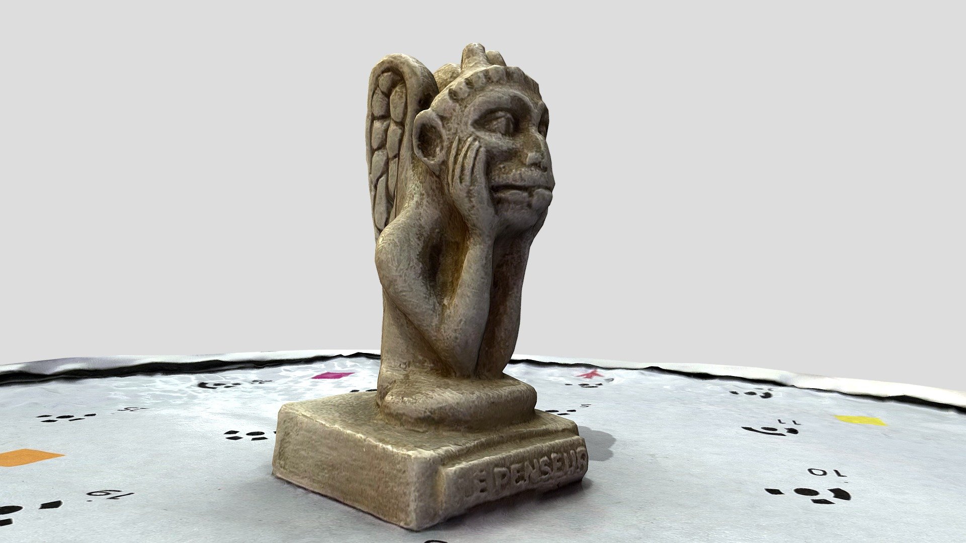 Le Penseur 2 - 3D model by MADD Designs (@TDModel) [54518d5] - Sketchfab