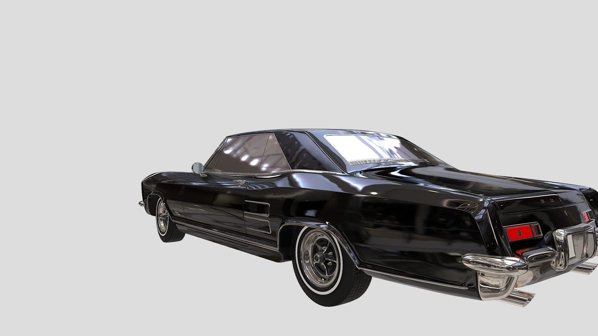 Riviera Black Rig Car Ready For Animation - 3D model by BILAL AHMAD ...