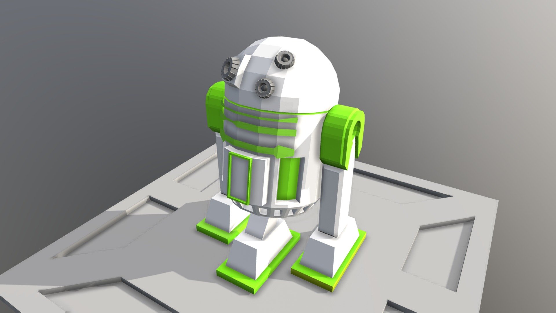 R2G2(2) - 3D model by guillemmarimon [5451c73] - Sketchfab