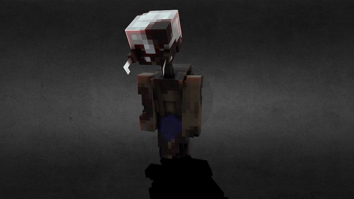 Minecraft-zombie 3D models - Sketchfab
